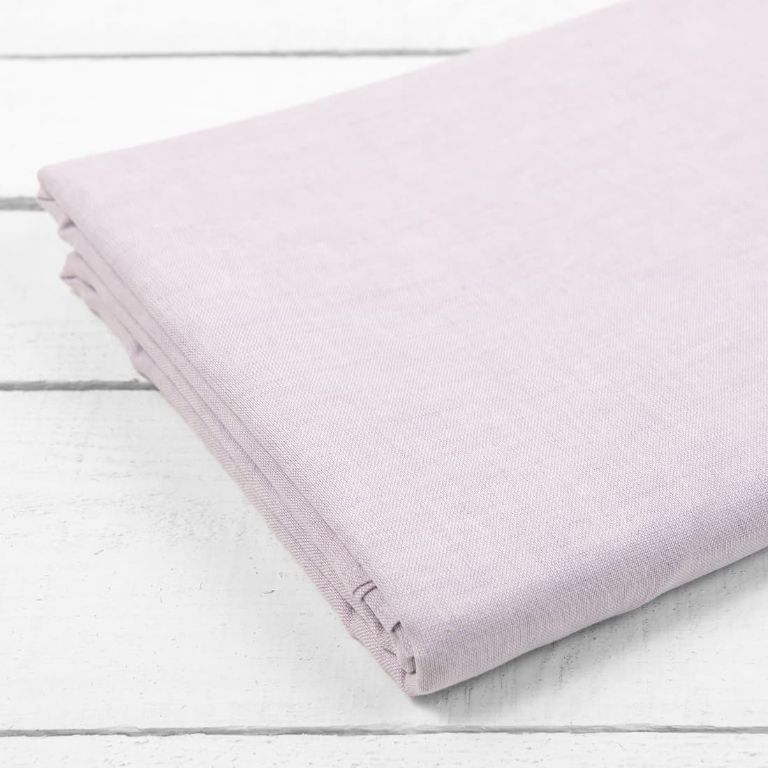 Linen Cotton Lilac Flat Sheet, Plain, Hemmed 2 Sides Siulas.